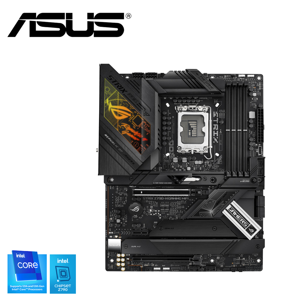 【ASUS 華碩】ROG STRIX Z790-H GAMING WIFI 主機板-三井3C購物網