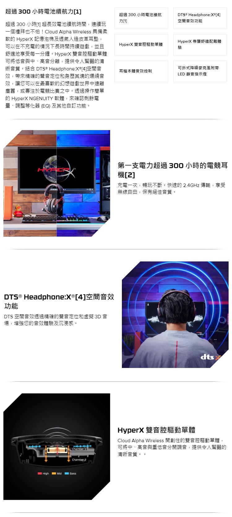 【HyperX】Cloud Alpha 無線電競耳機 4P5D4AA推薦 | 遠傳friDay購物 | LINE購物